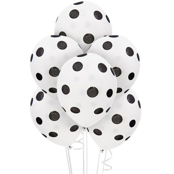 Polka Dot Balloons - Etsy
