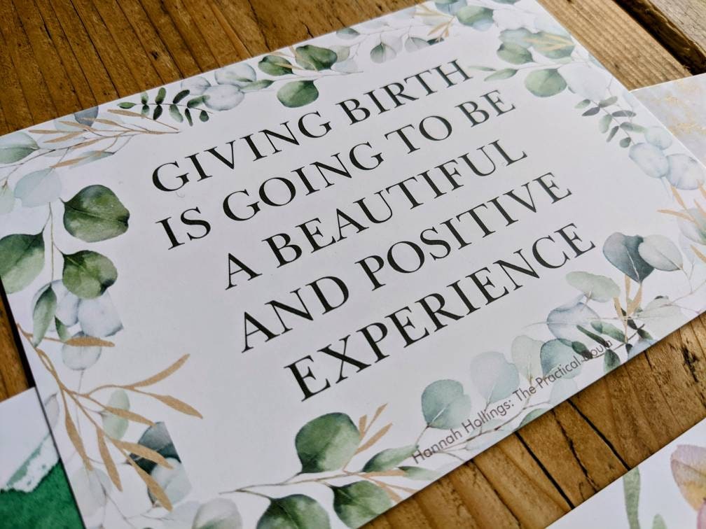 Positive C-section / Caesarean Section Birth Affirmation - Etsy