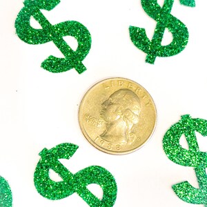 Dollar Sign Confetti, Money Confetti, Graduation Party Decoration ...