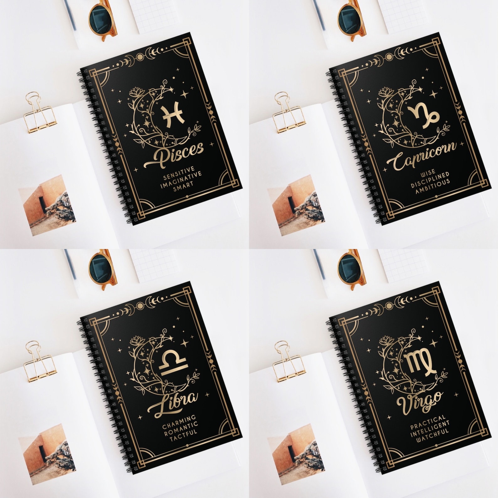 Scorpio Zodiac Sign Spiral Notebook: Witchy Journal - Etsy