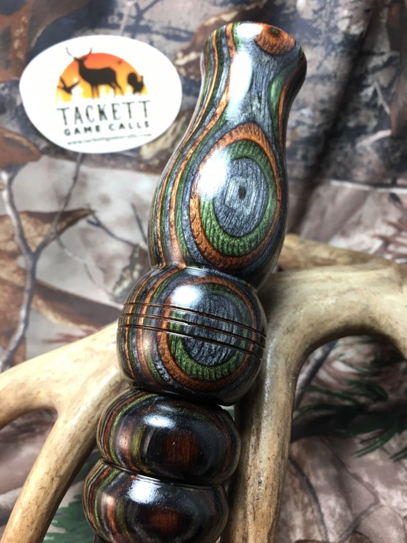 Green Mountain Camo Deer Call With Adjustable Reed and Lanyard - Etsy