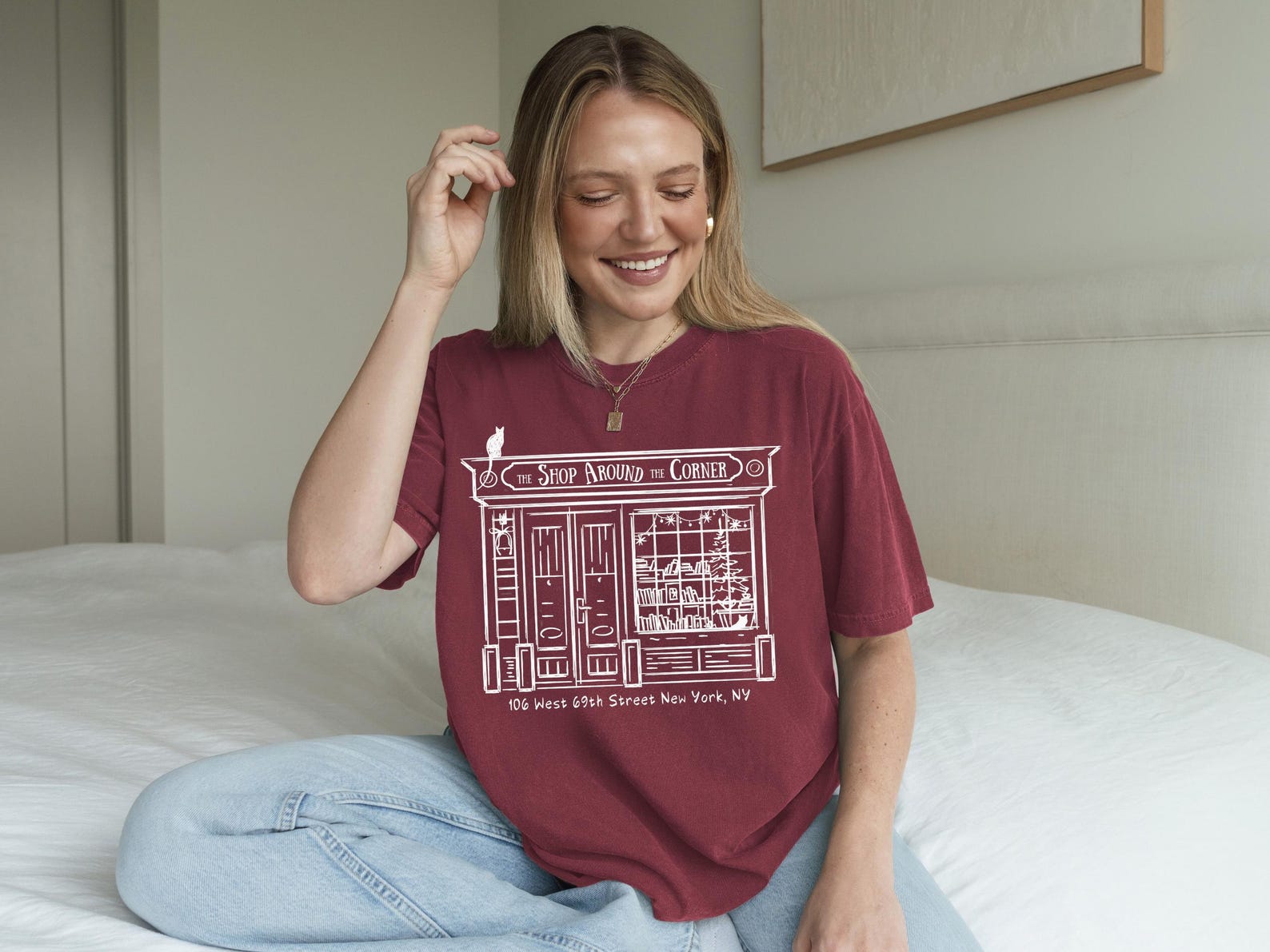 You've Got Mail Shop Around the Corner Crewneck T-shirt - Etsy