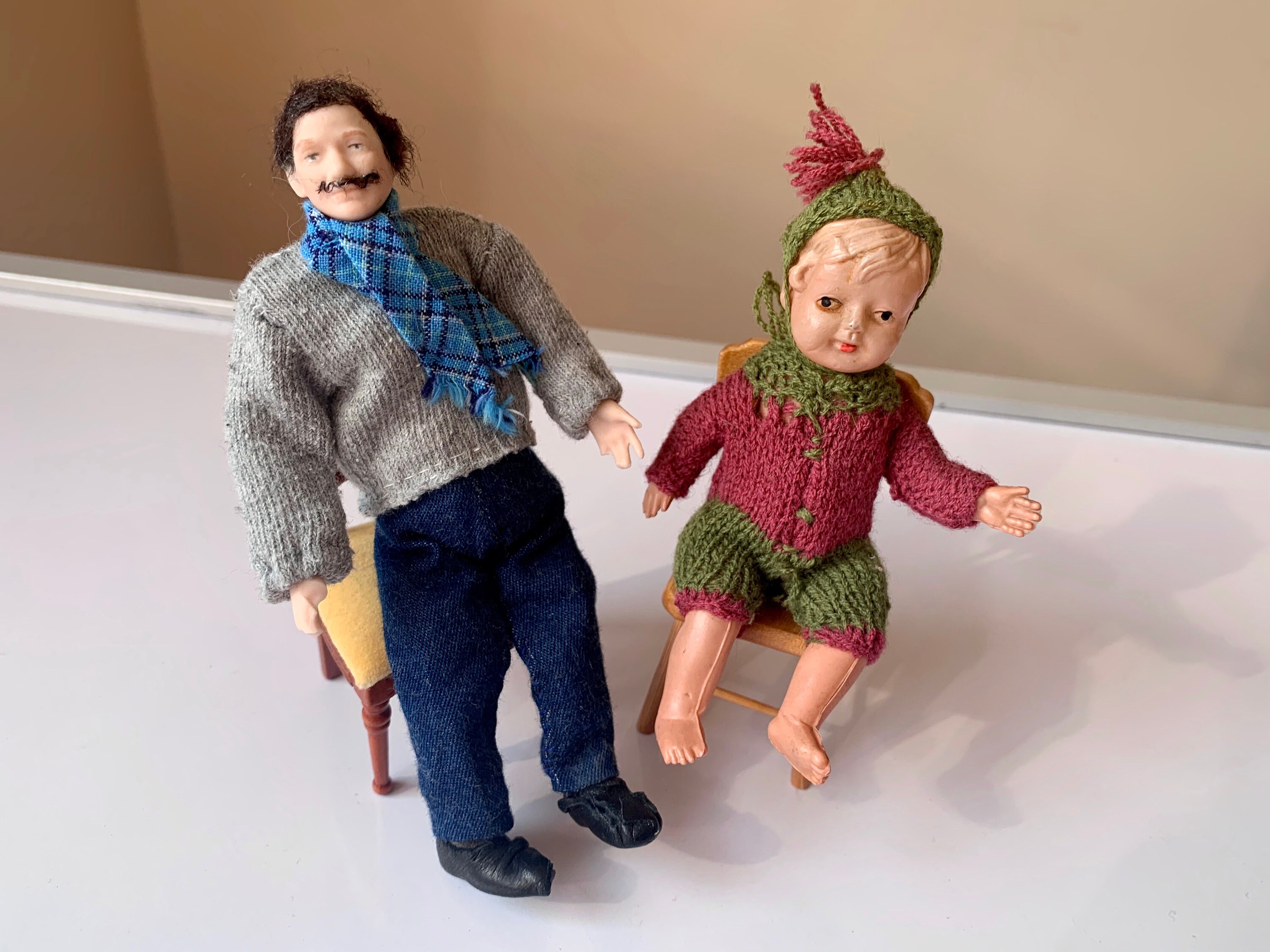 Sweet Vintage Mid Century German K Doll 1:6th Scale | Etsy