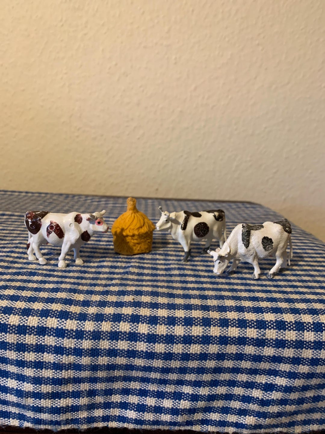 Vintage, Miniature, Farm Animals, Plastic, Cattle, Cows, Farming ...