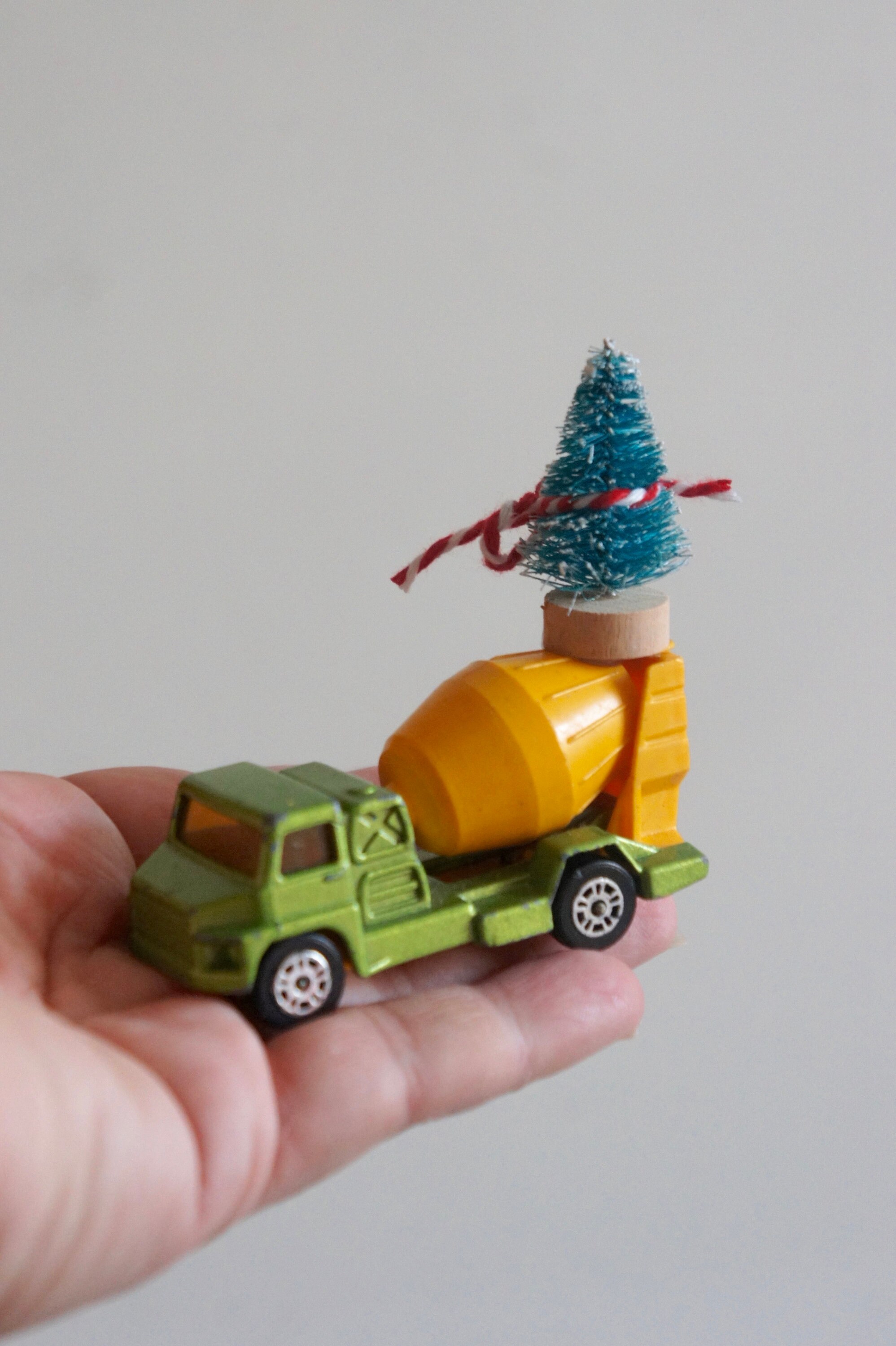 Altered, Corgi Juniors, Mobile, Cement Mixer, With, Christmas Tree ...