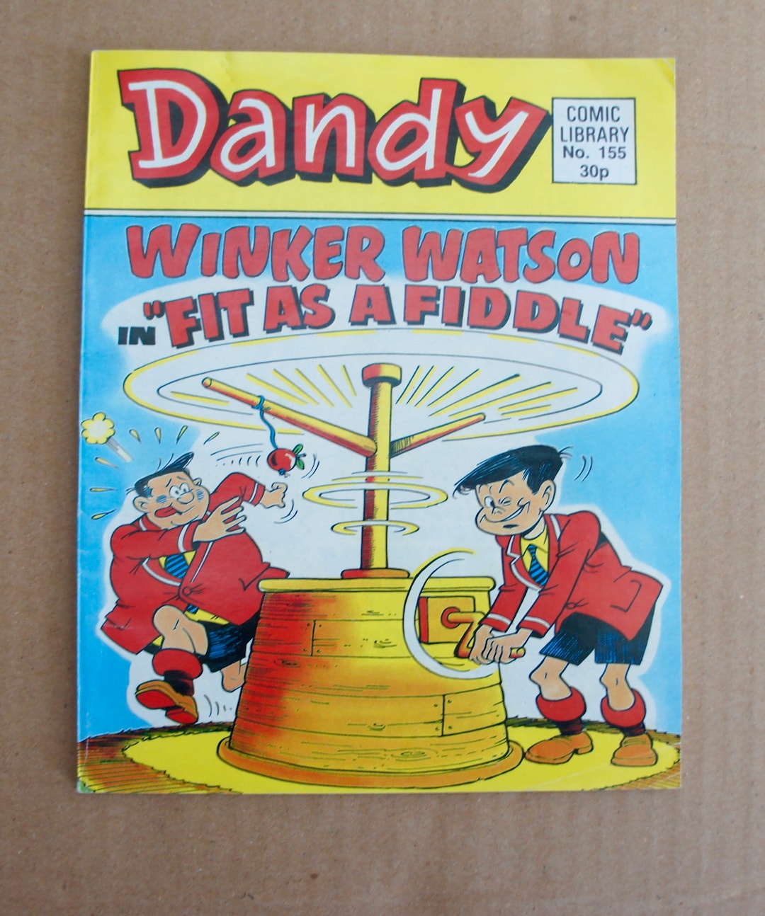 Vintage, 1989, Dandy, Comic Library, No. 155, Winker Watson, in Fit as ...