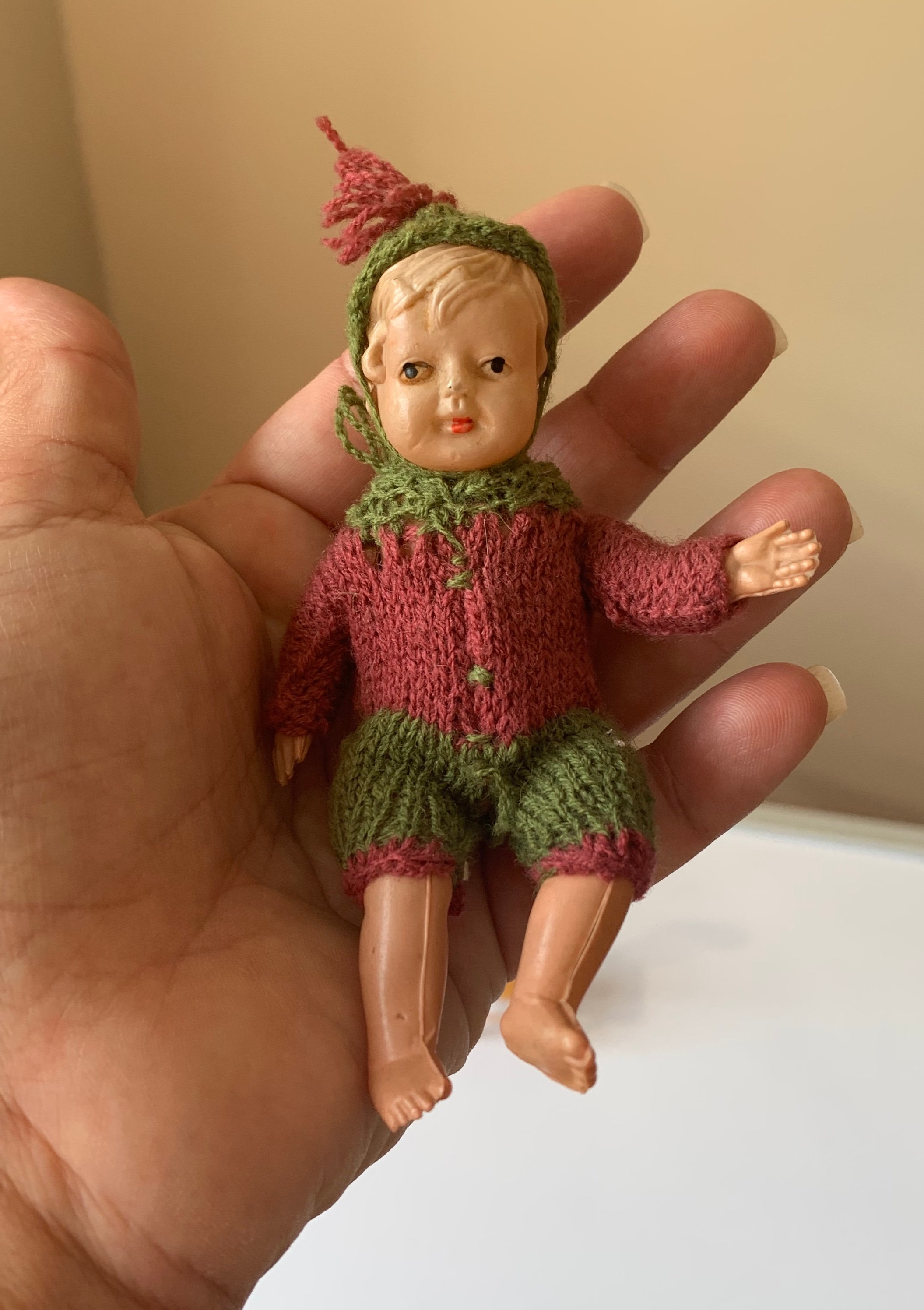 Sweet Vintage Mid Century German K Doll 1:6th Scale | Etsy