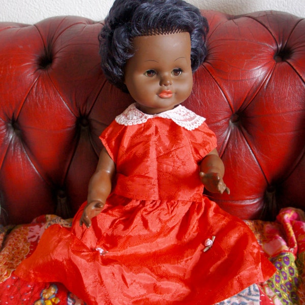 Vintage Black Doll - Etsy