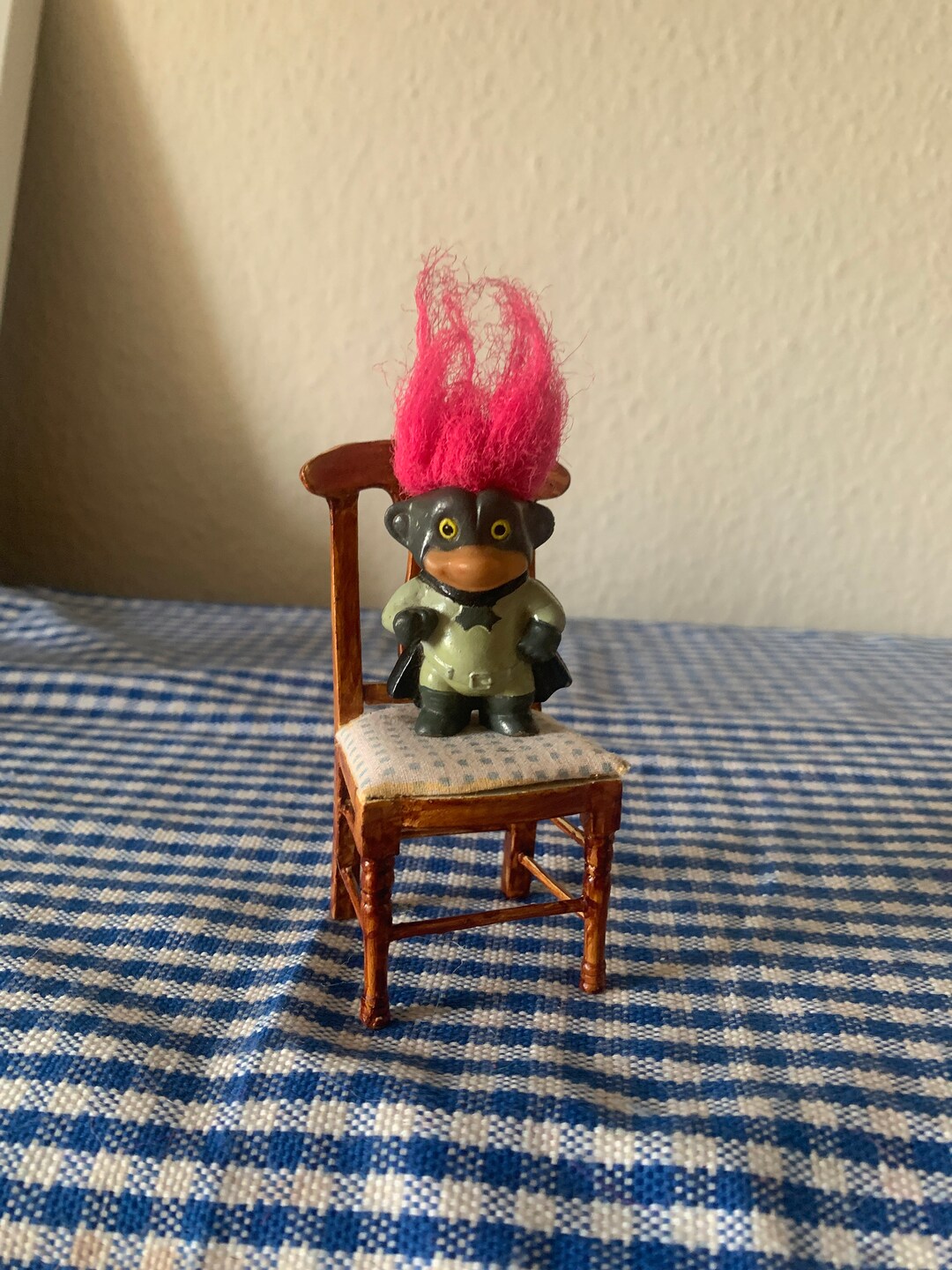 Vintage, 1:6th Scale, Dolls House, 1980s, Soma, Miniature, Pink Hair ...