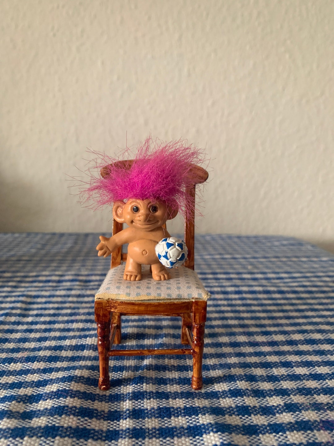 Vintage, 1:6th Scale, Dolls House, 1980s, Weetos, Miniature, Pink, Hair ...