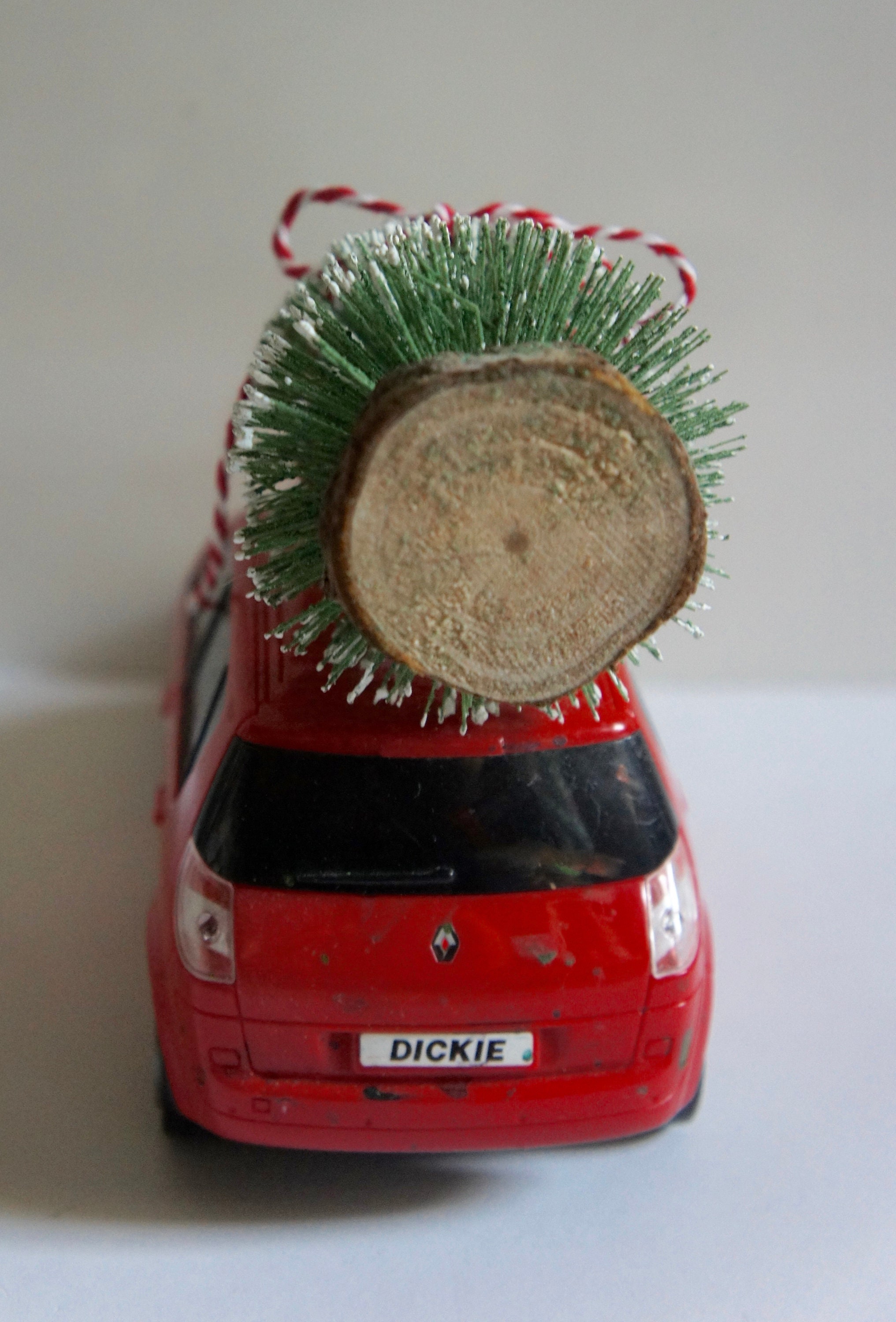 Large, Altered, Red, Citroen, Toy, Car, Collectible, With, Christmas ...