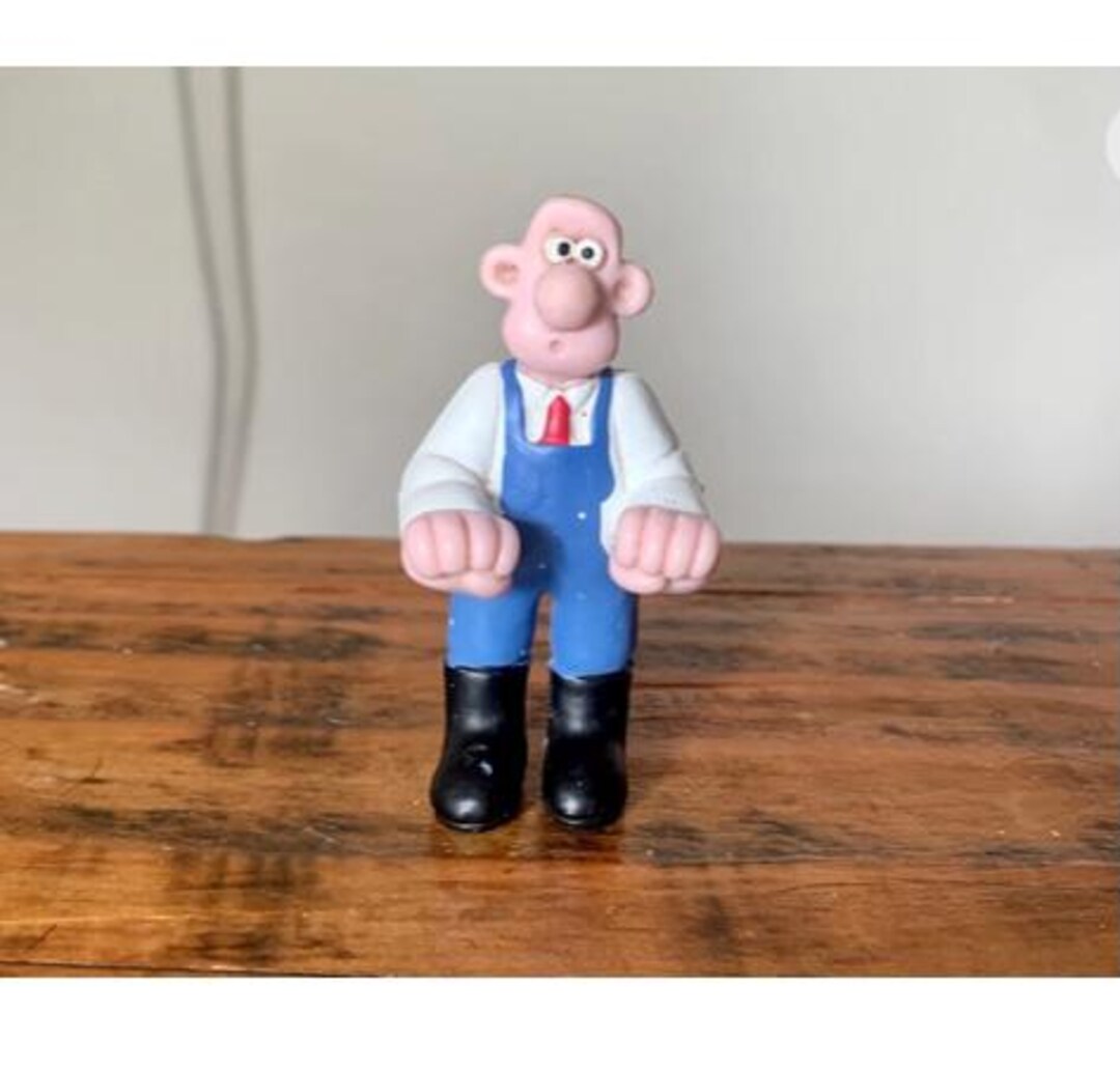 Vintage, 1:16th Scale, Wallace and Gromit, Figure, Man, TV, Film ...