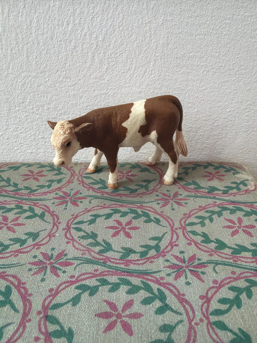 Vintage, 1:12th Scale, Plastic, Calf, Cow, Cattle, Miniature, Toy, Farm ...