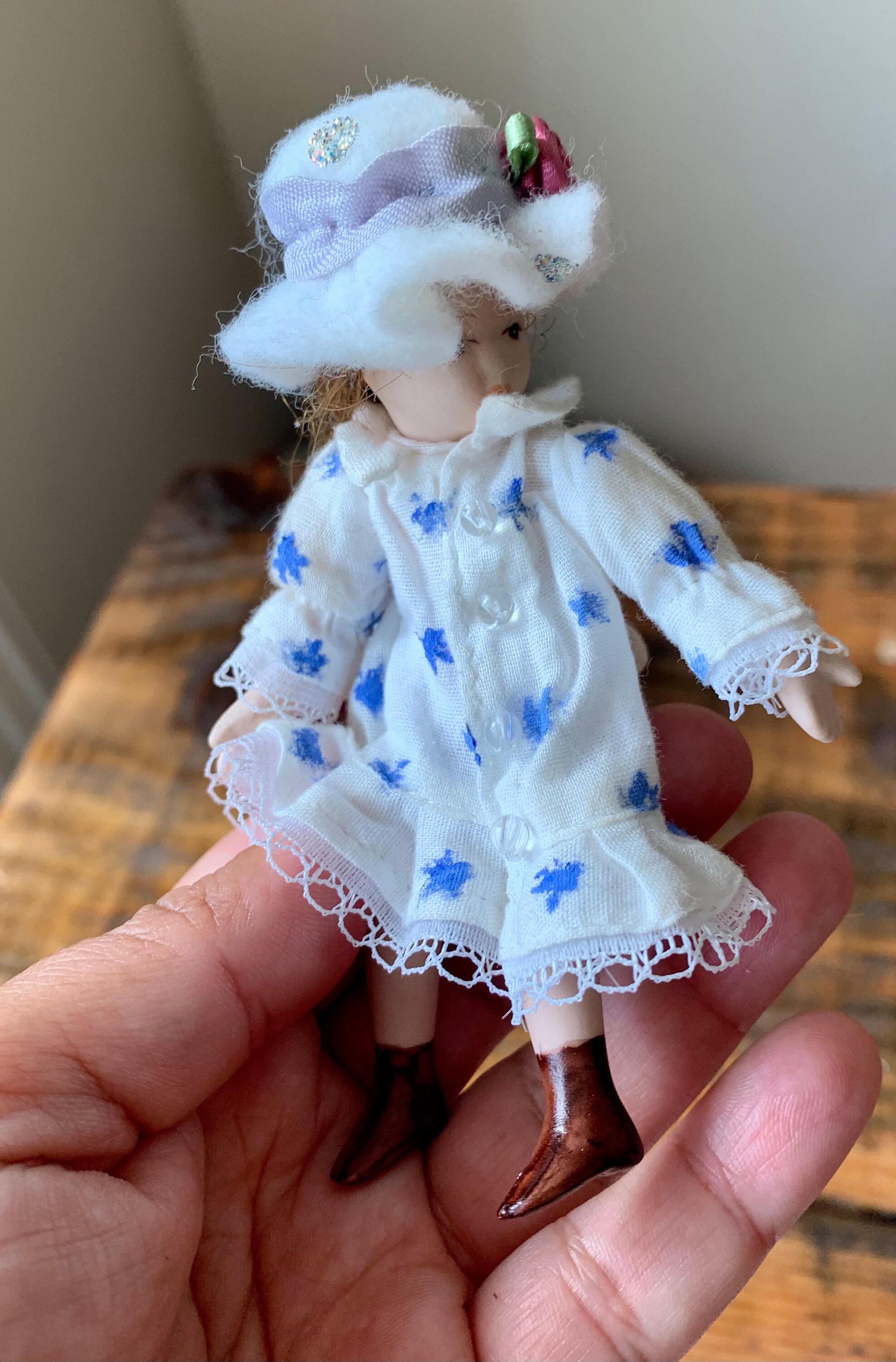 Vintage 1:12th Scale Victorian Edwardian Dolls House | Etsy