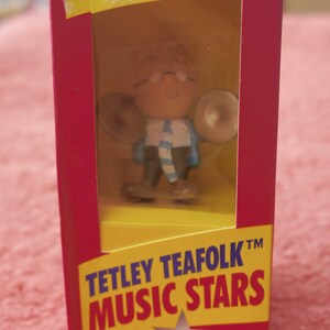Vintage, 1990s, Collectible, Plastic, Tetley Tea Bags, Tetley Teafolk ...