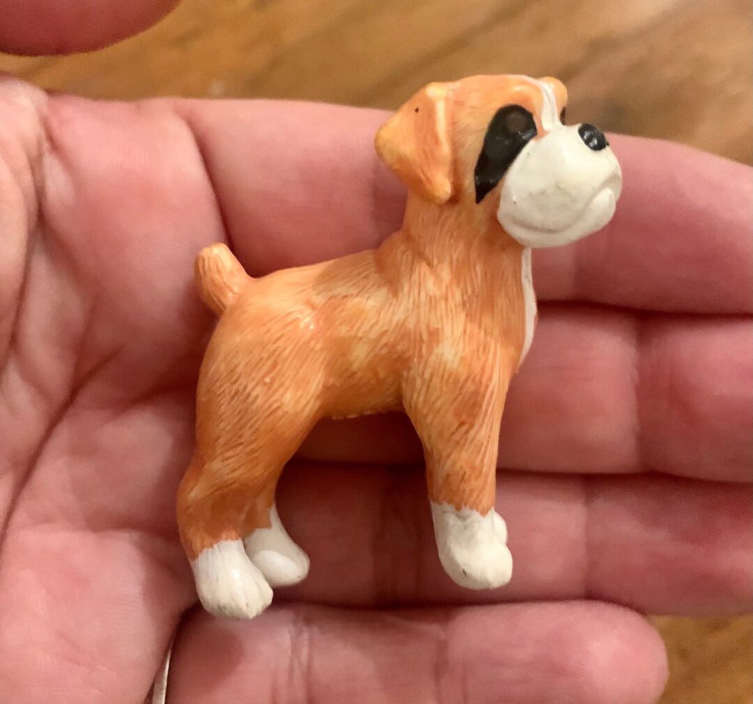 Vintage, 1994, MEG, 1:12th Scale, Dolls House, Plastic, Boxer, Dog ...