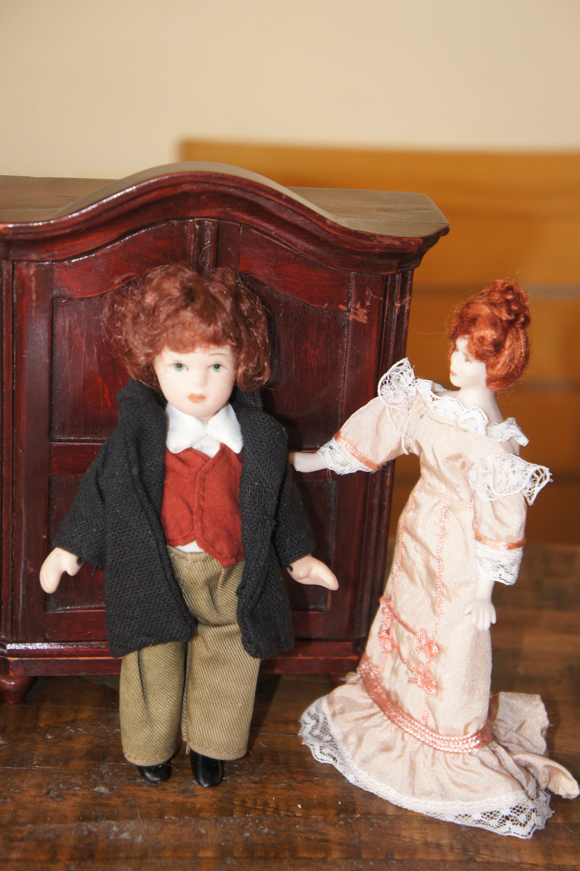 Vintage Leonardo Collection Dolls House Porcelain Doll - Etsy