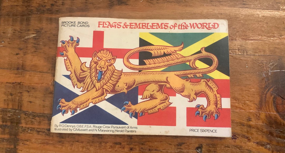 Vintage Brooke Bond Picture Cards Flags & Emblems of the - Etsy