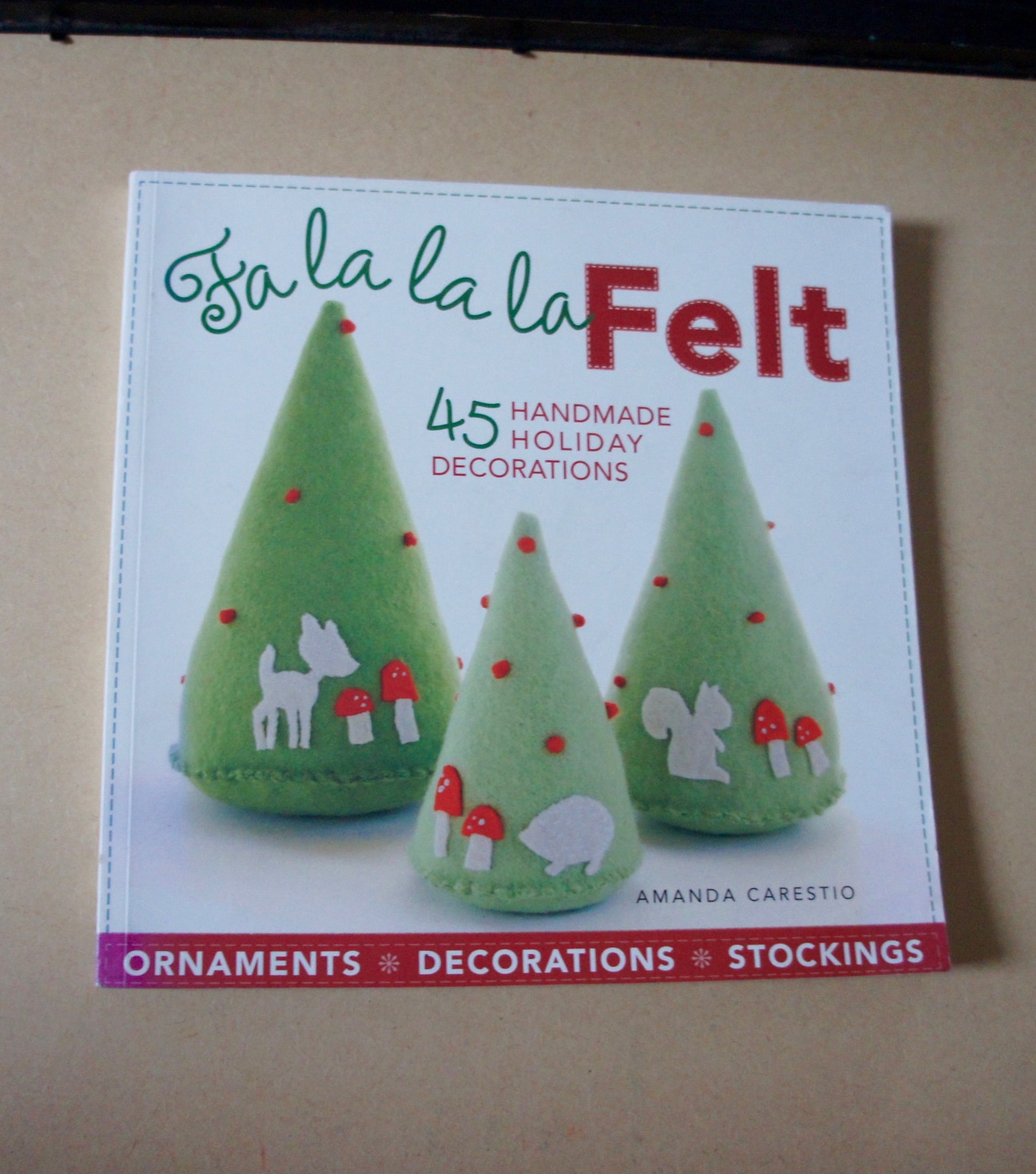 Fa La La La Felt 45 Handmade Holidays Decorations Christmas - Etsy UK