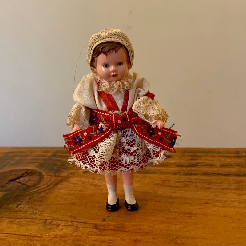 Small Vintage Doll - Etsy UK