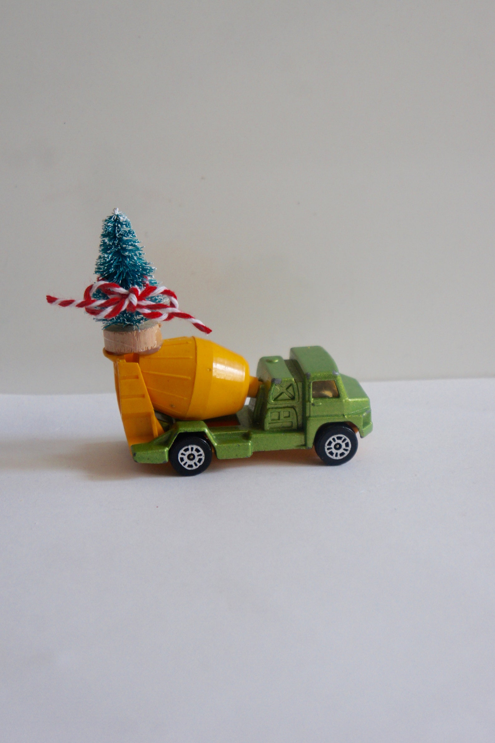 Altered, Corgi Juniors, Mobile, Cement Mixer, With, Christmas Tree ...