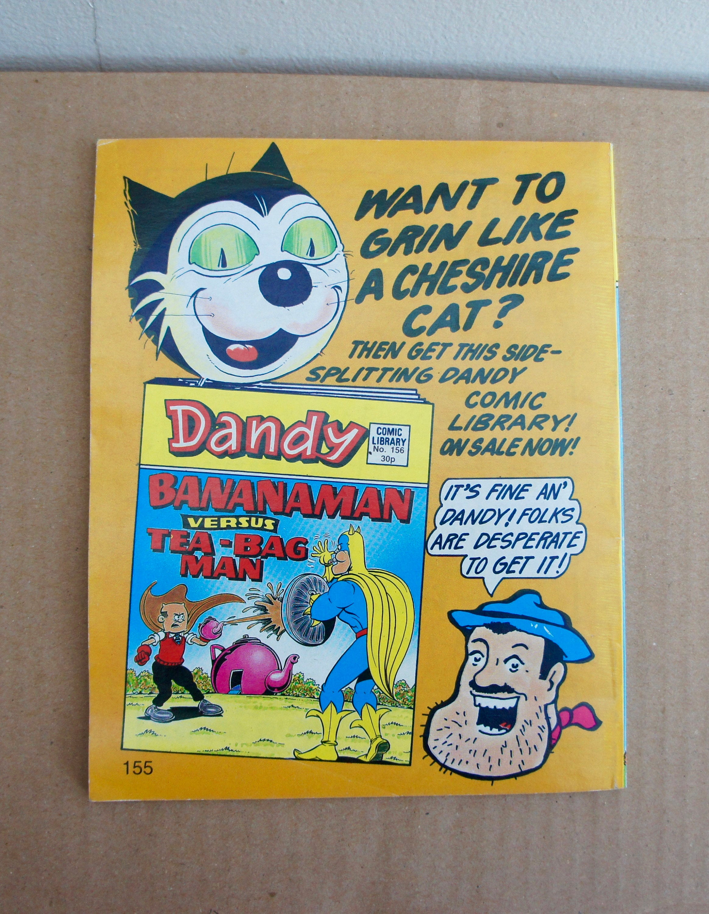 Vintage 1989 Dandy Comic Library No. 155 Winker Watson - Etsy