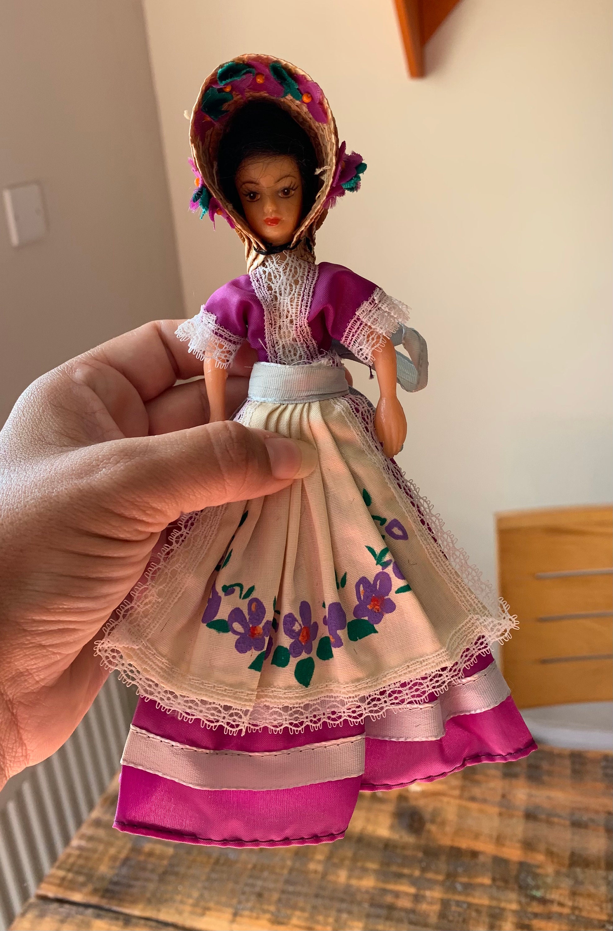 Vintage Rexard European Souvenir Plastic Doll With Tags | Etsy