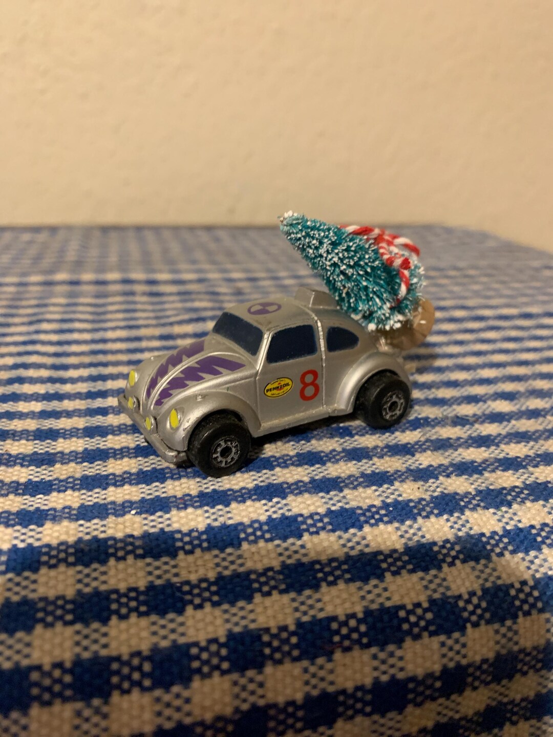 Altered, Vintage, Matchbox, Silver, VW, Volkswagen, Beetle ...