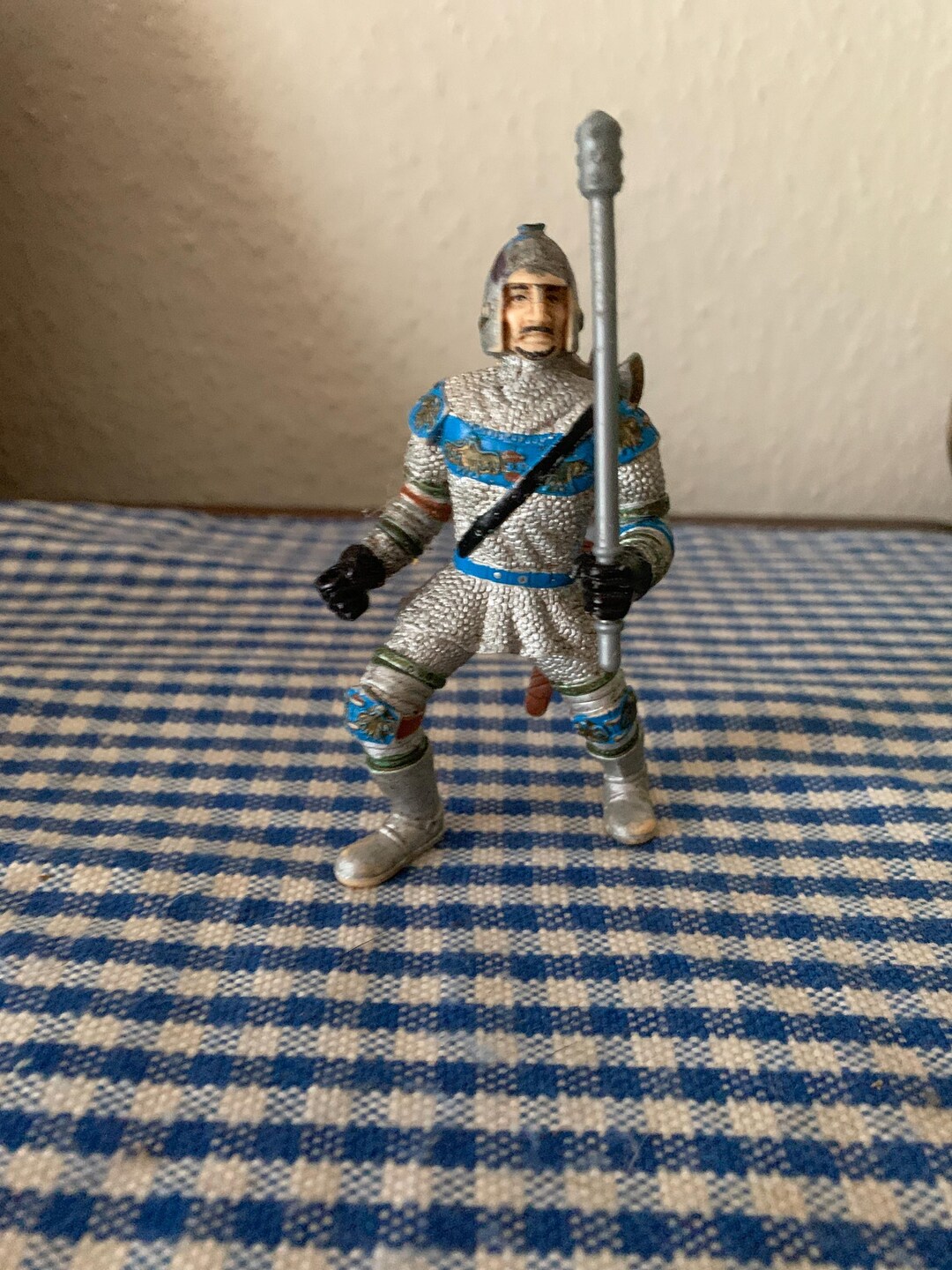 Vintage, 2003, ELC, 1:20th Scale, Plastic, Armoured, Knight, Castle ...