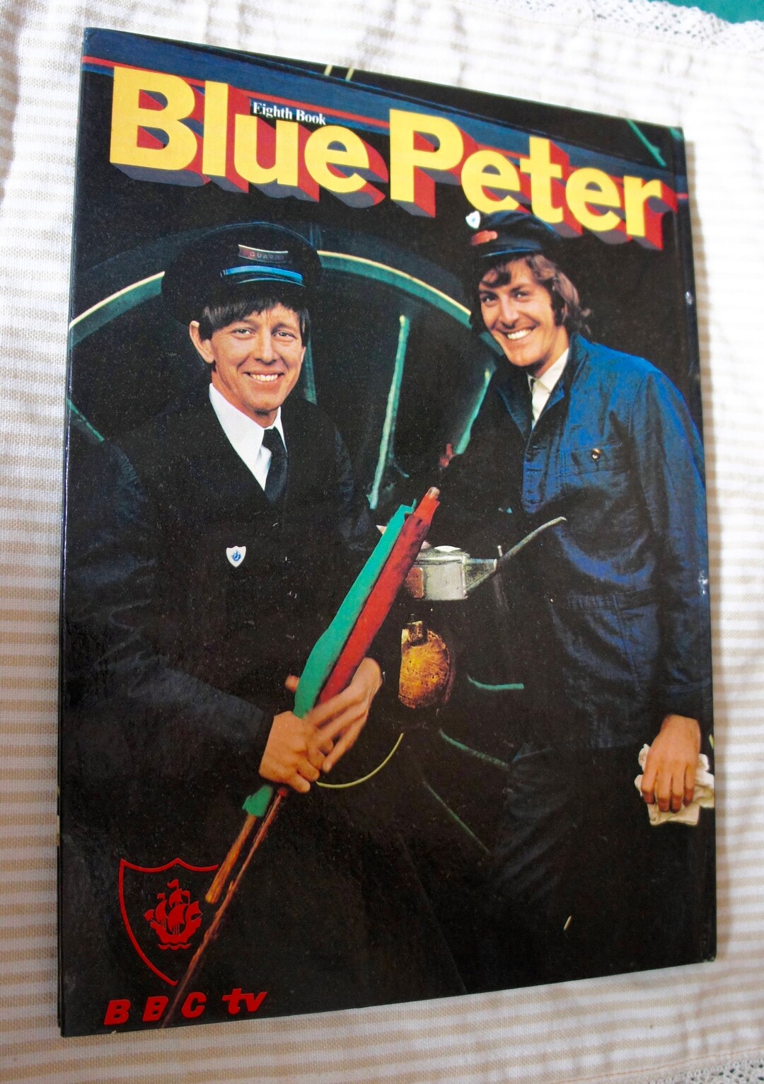 Vintage 1970s BBC TV Blue Peter Annual the Eighth Book Hard Back Book ...