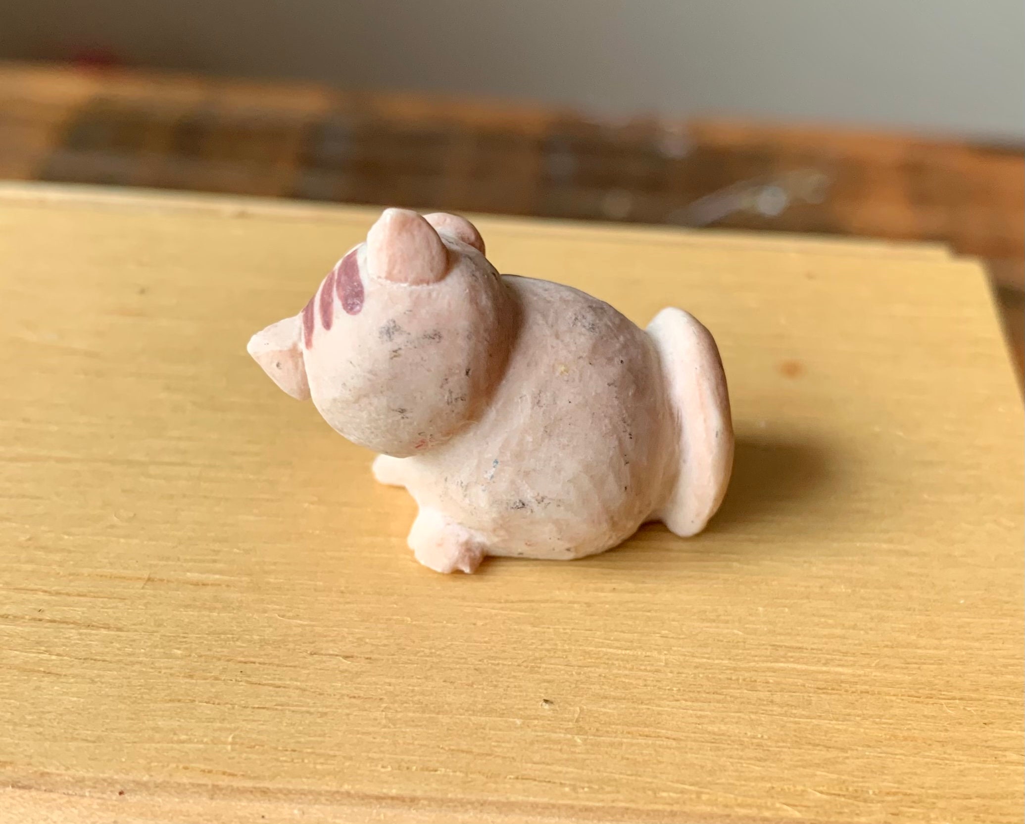 Vintage, Colour Box Cats, Peter Fagan, Ginger, Stripe, Cat, With Blue ...