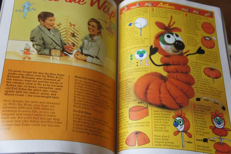 Vintage, 1983, BBC, TV, Blue Peter, Celebrating 25 Years, Book 20 ...