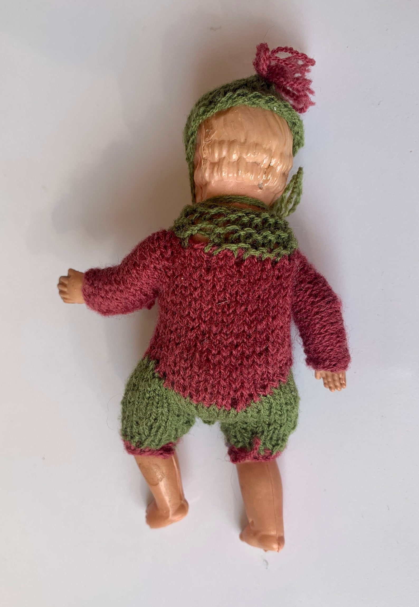 Sweet Vintage Mid Century German K Doll 1:6th Scale - Etsy UK