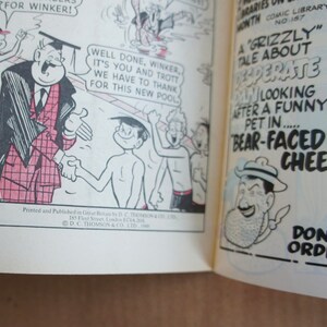 Vintage, 1989, Dandy, Comic Library, No. 155, Winker Watson, in Fit as ...