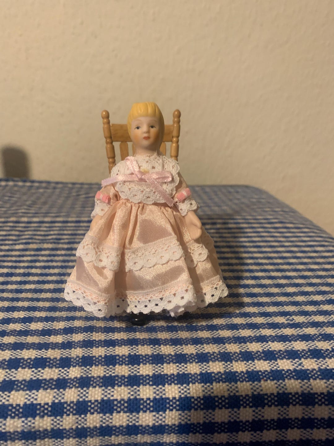 Vintage, 1:12th Scale, Victorian, Dolls House, Figurine, Doll ...