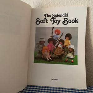Vintage, 1988, the Splendid, Soft Toy, Book, Crafts, Doll Making ...