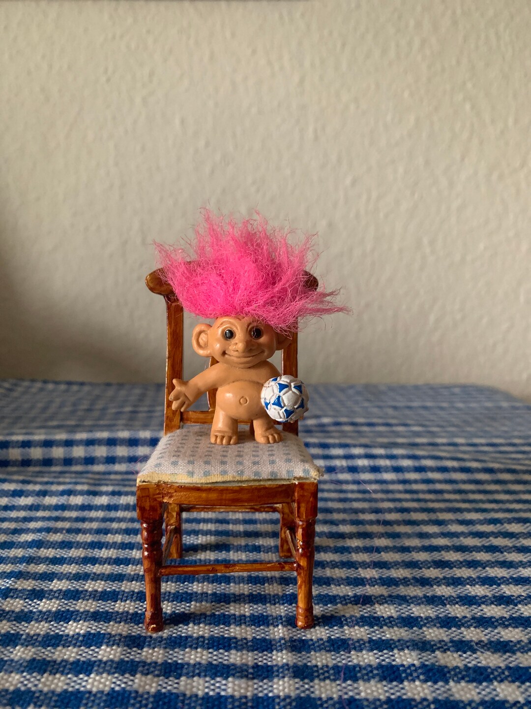 Vintage, 1:6th Scale, Dolls House, 1980s, Weetos, Miniature, Pink, Hair ...