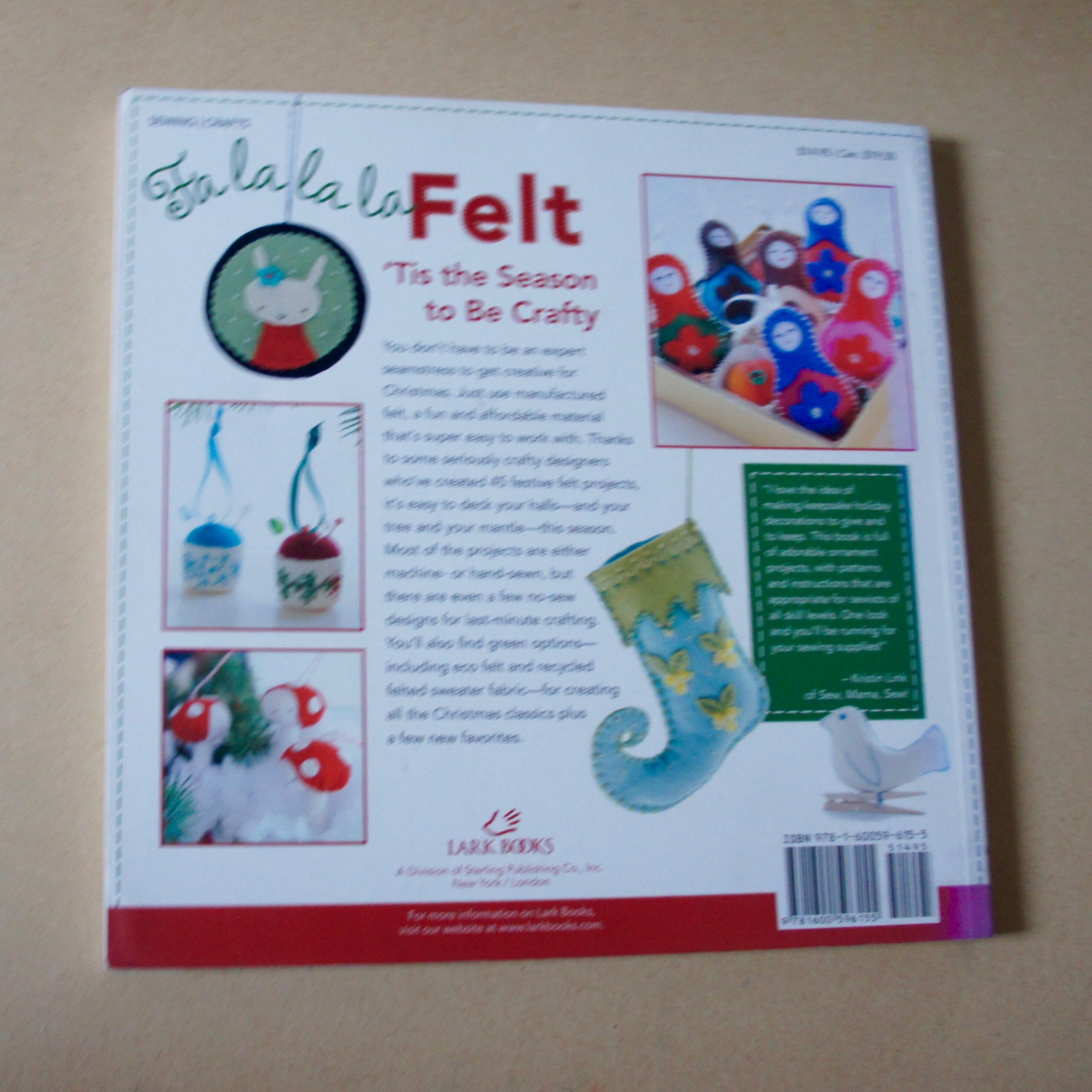 Fa La La La Felt 45 Handmade Holidays Decorations Christmas - Etsy UK