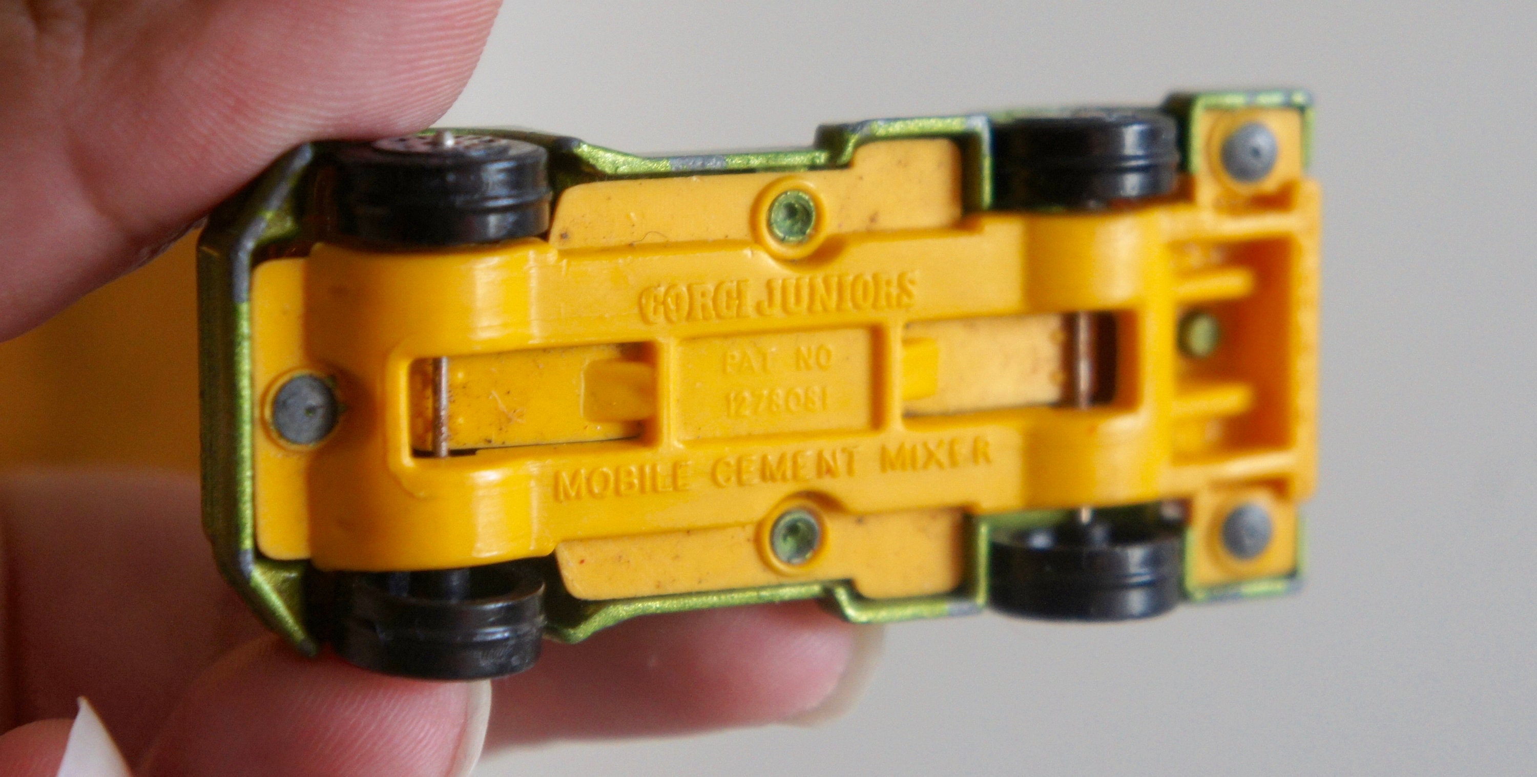 Altered, Corgi Juniors, Mobile, Cement Mixer, With, Christmas Tree ...