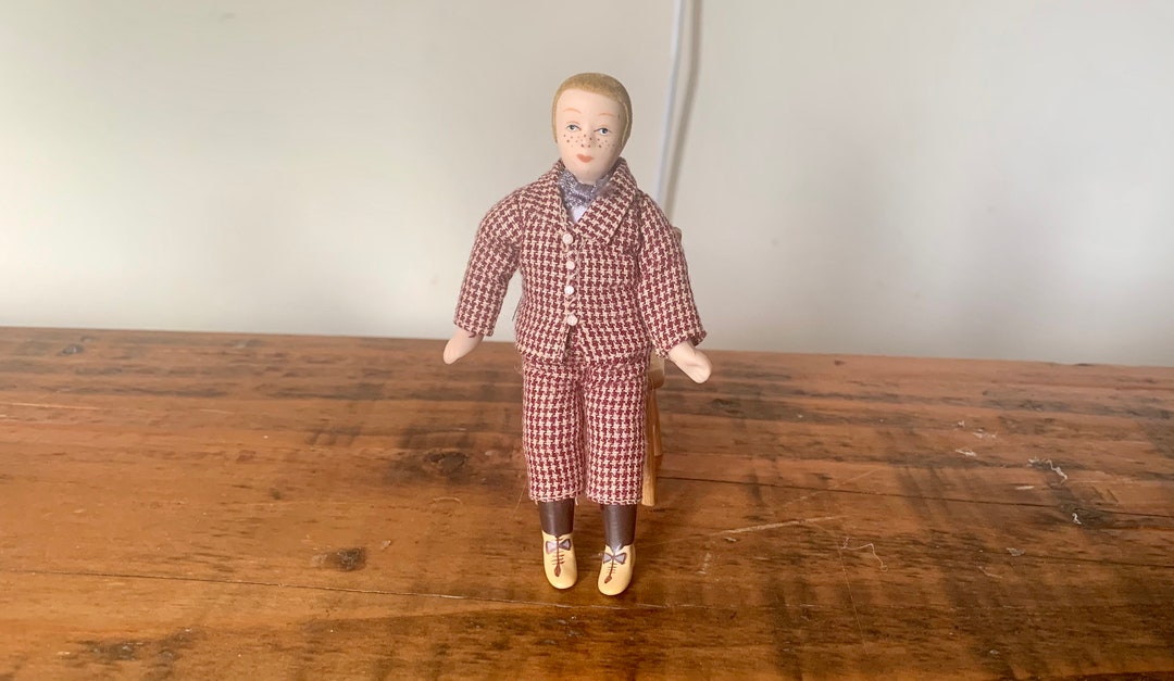 Vintage, Del Prado, 1:12th Scale, Dolls House, Boy, Figurine, Doll ...