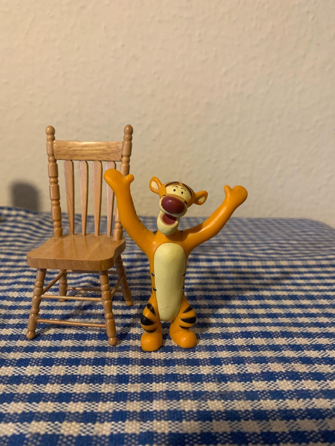 Vintage, Disney, 1:12th Scale, 6th Scale, Dolls House, Plastic, Tigger ...