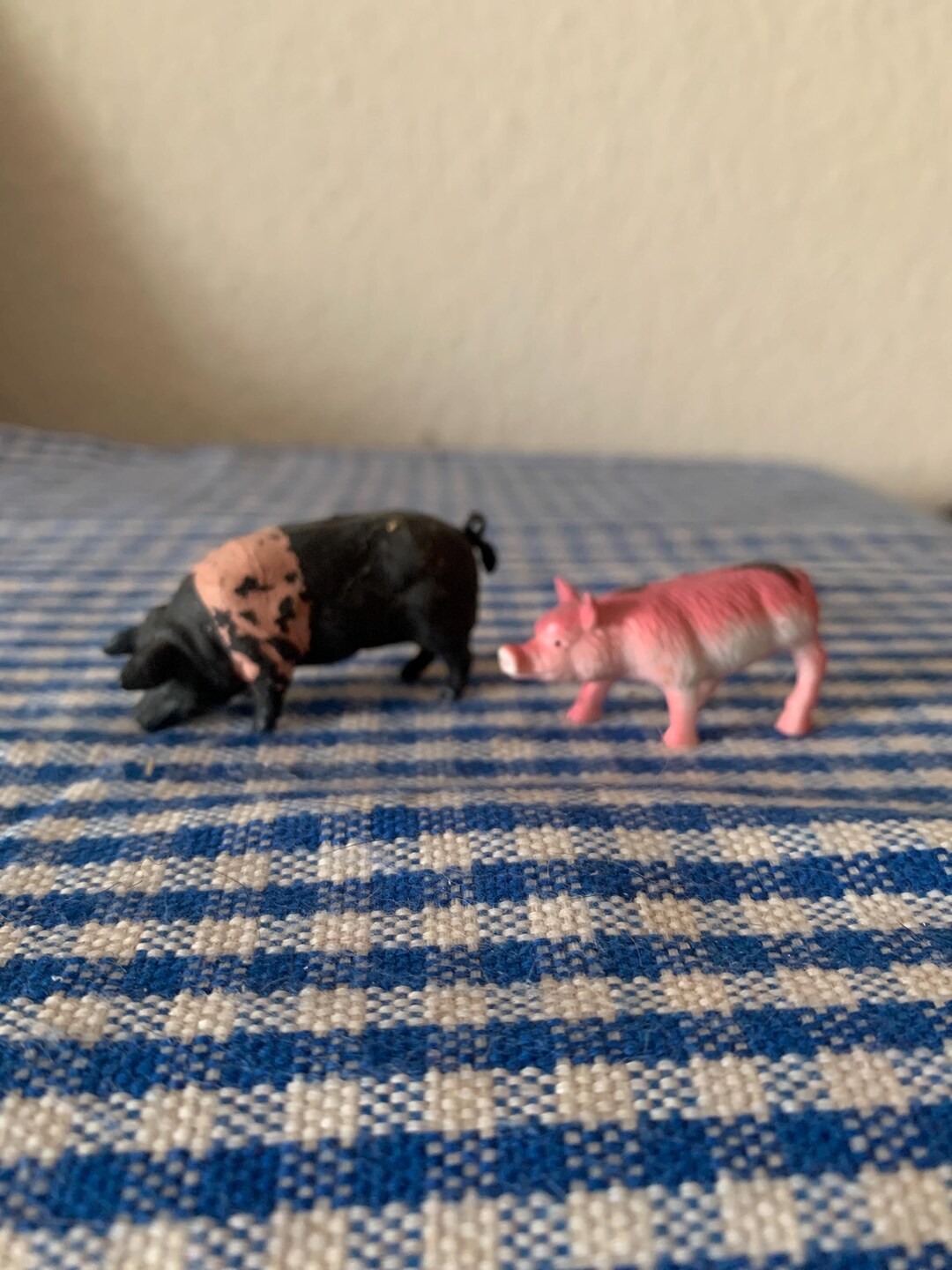 Vintage, Miniature, Farm Animals, Plastic, Pigs, Piglet, Farming ...