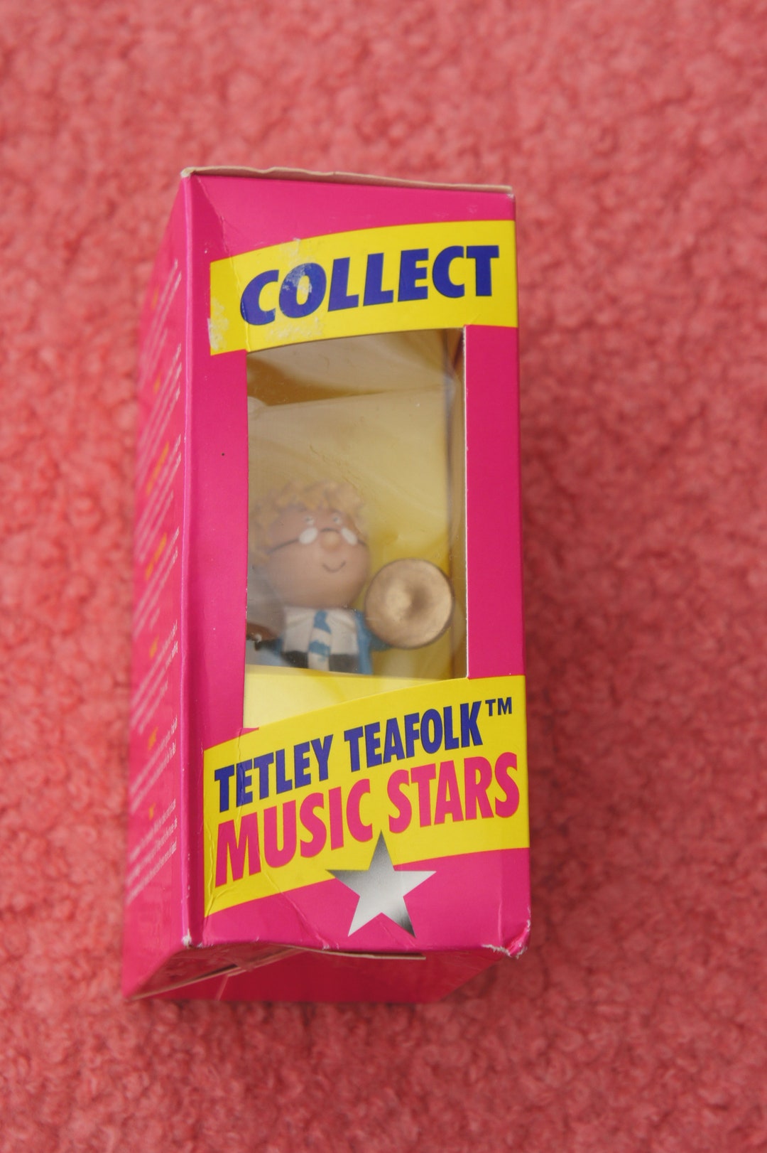 Vintage, 1990s, Collectible, Plastic, Tetley Tea Bags, Tetley Teafolk ...