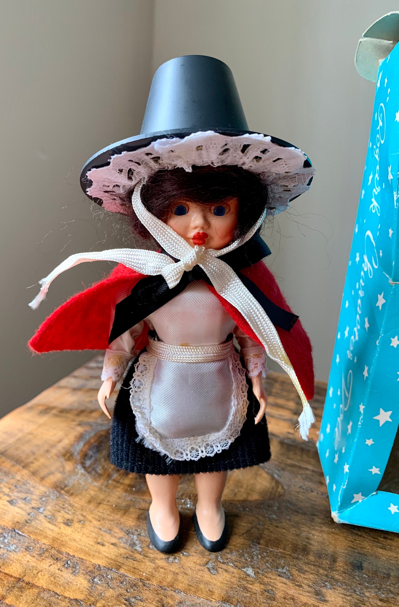 Vintage Boxed Rosark Welsh Folk Doll In National | Etsy
