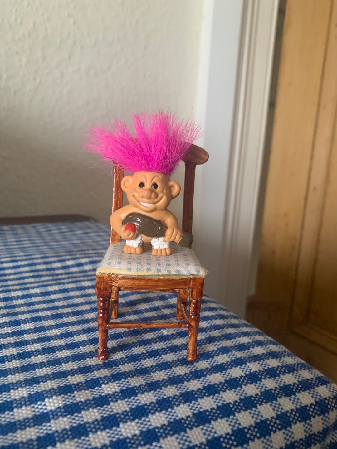 Vintage, 1:6th Scale, Dolls House, 1980s, Weetos, Miniature, Pink, Hair ...