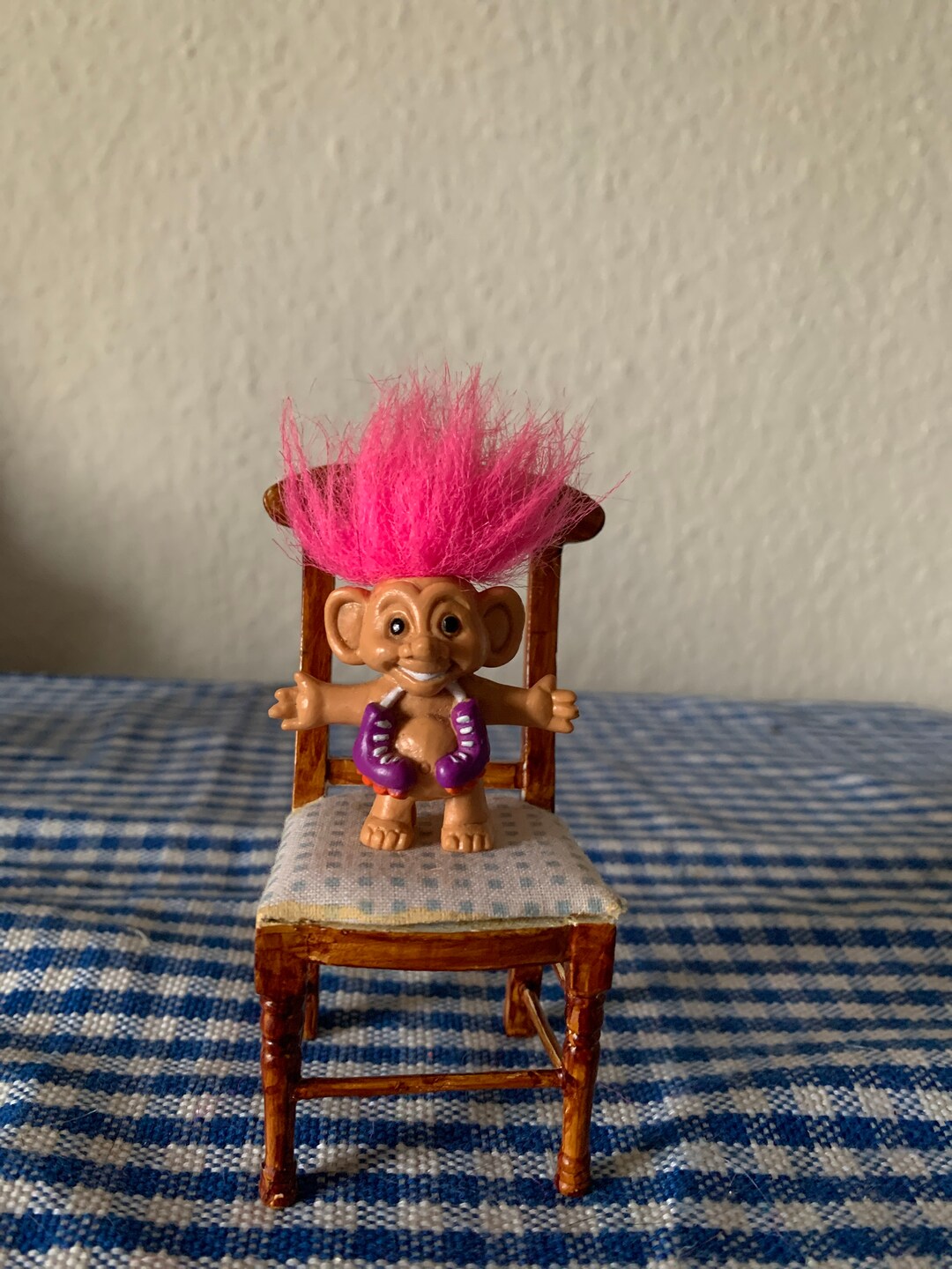 Vintage, 1:6th Scale, Dolls House, 1980s, Weetos, Miniature, Pink, Hair ...