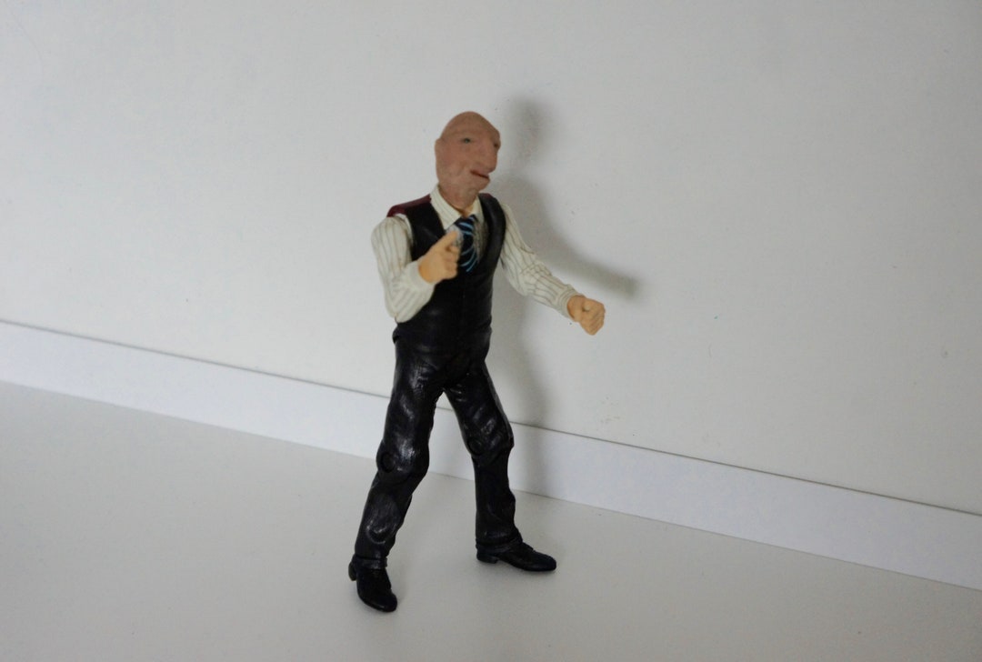 Vintage, Artisan, Handmade, 1:12th Scale, Dolls House, Older, Gentleman ...