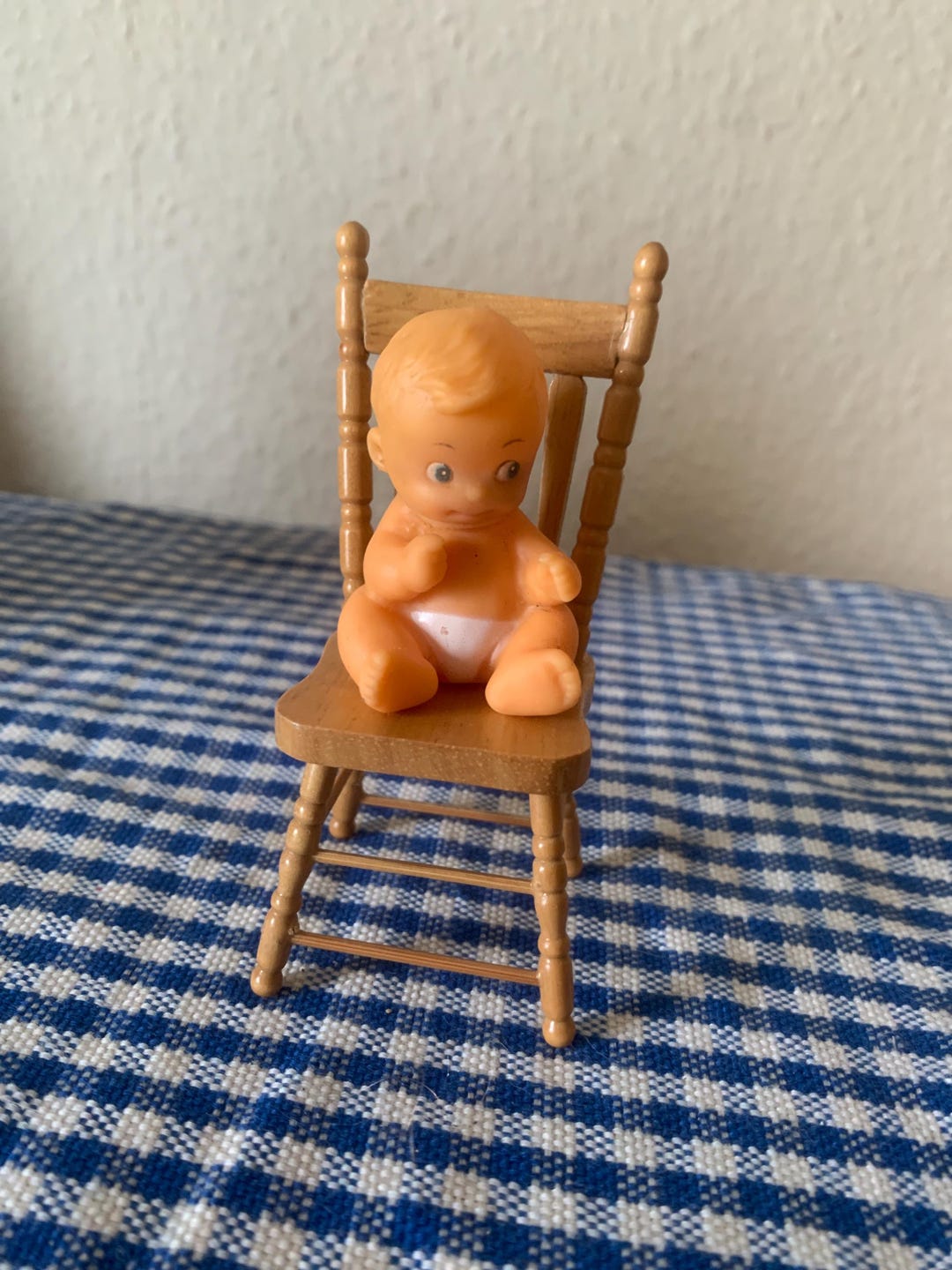 Vintage, 1:12th Scale, 6th Scale, Dolls House, Rubber/plastic, Doll ...