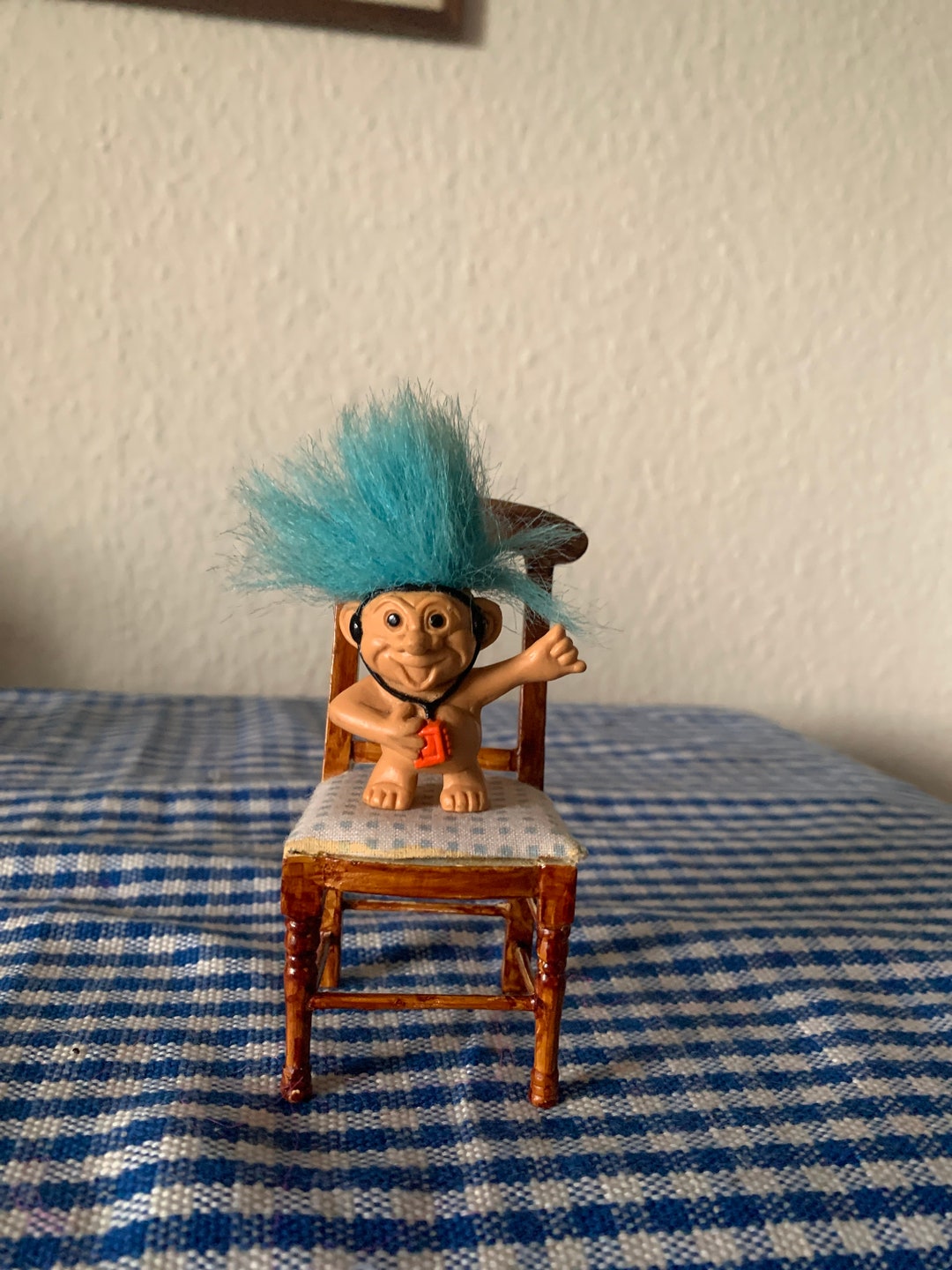 Vintage, 1:6th Scale, Dolls House, 1980s, Weetos, Miniature, Blue, Hair ...