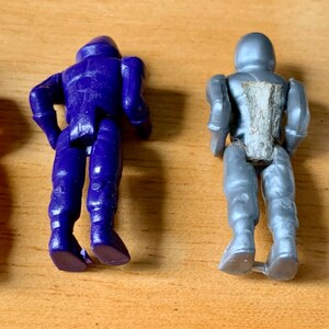 Vintage, 1:12th Scale, Dolls House, Four, Miniature, Plastic, Robot ...